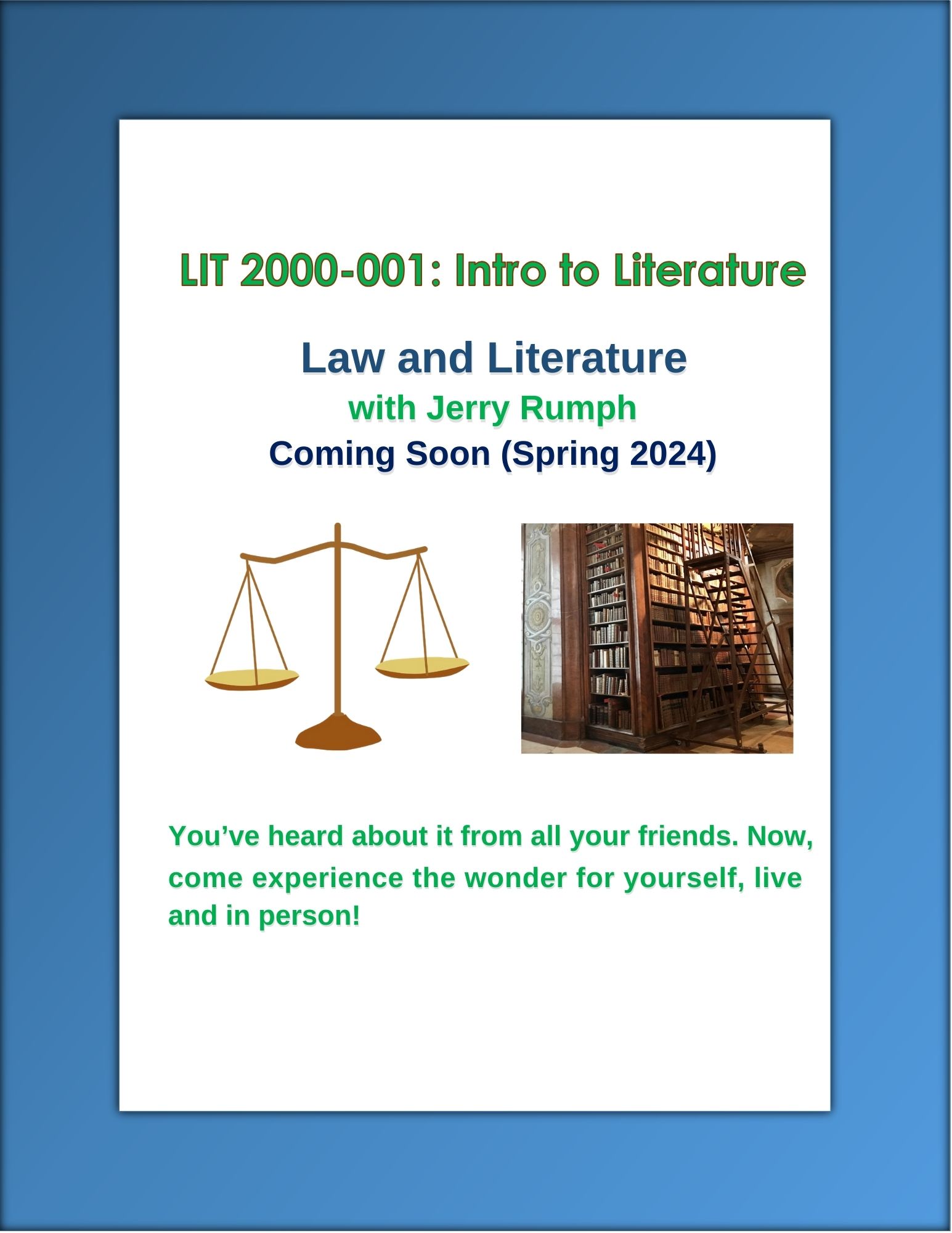 Courses | USF English | Undergraduate | University of South Florida