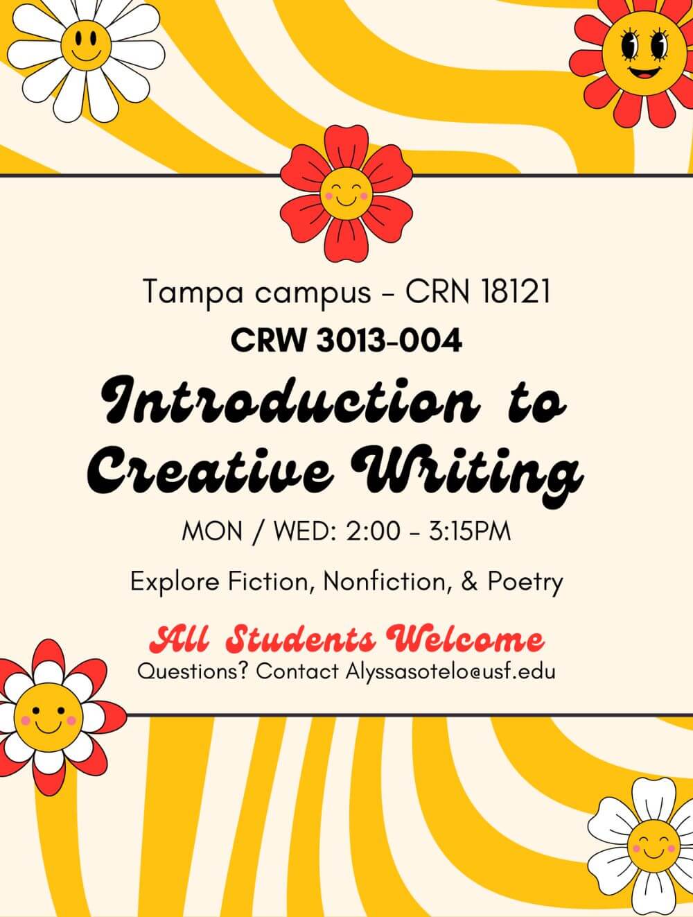 Courses | USF English | Undergraduate | University of South Florida