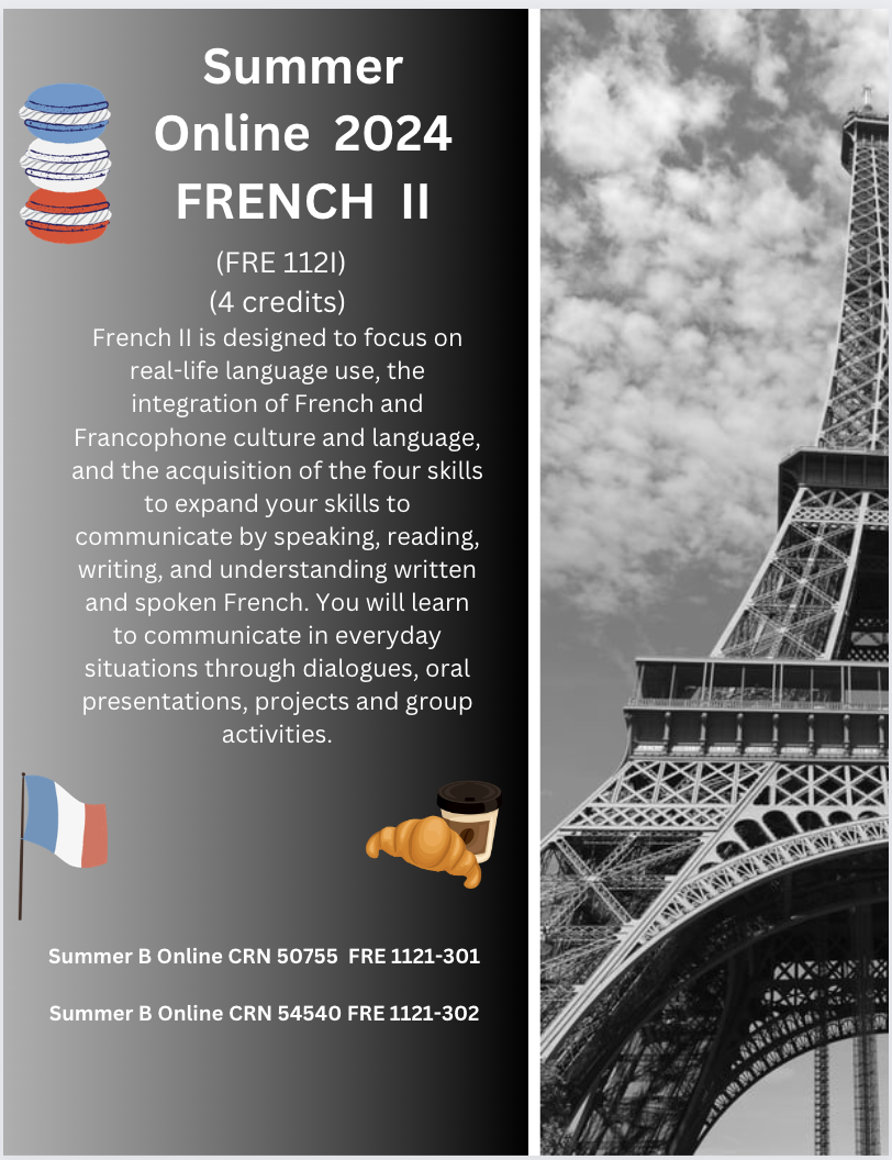 Undergrad Course Flyers | Undergraduate | World Languages | University ...