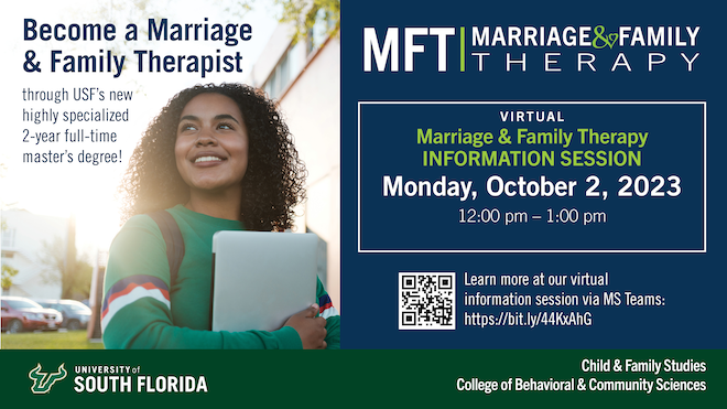Marriage and Family Therapy Program | University of South Florida