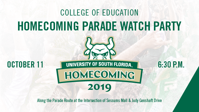 College of Education Homecoming Parade Watch Party | 2019 Events ...