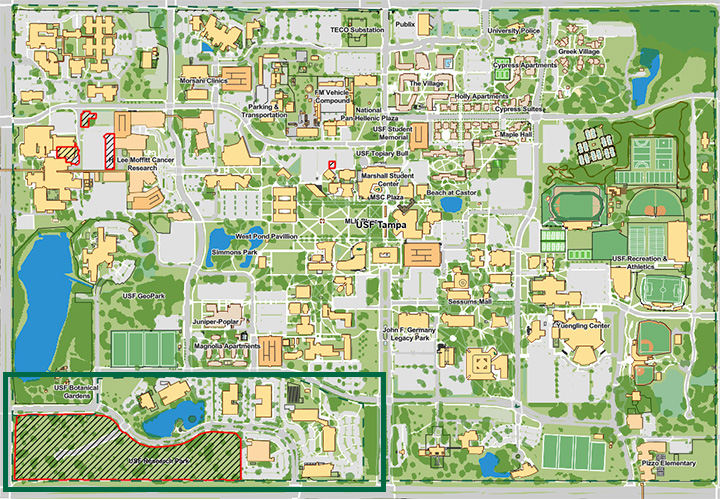 Directions & Campus Map | About Research & Innovation | USF
