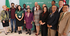 Celebrating USF Fulbright awardees in style