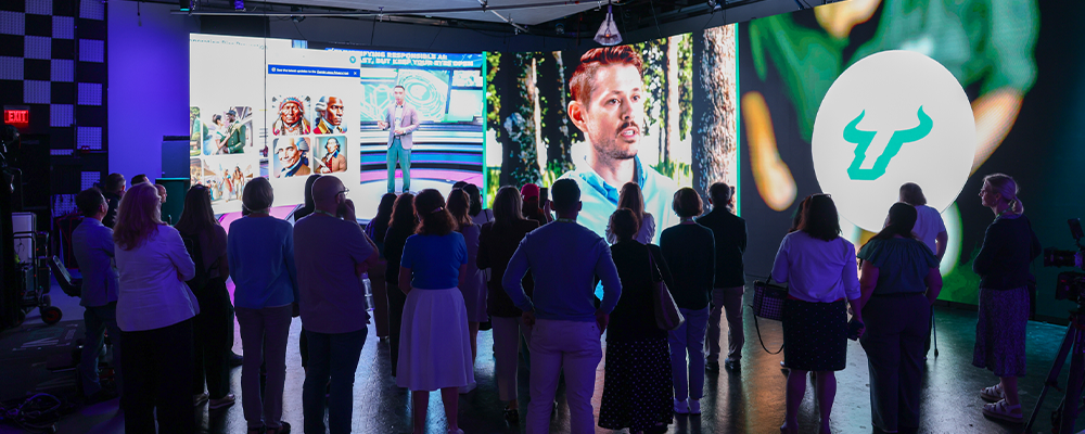 Whirlwind USF World Tour: NAFSA attendees from around the globe get ...
